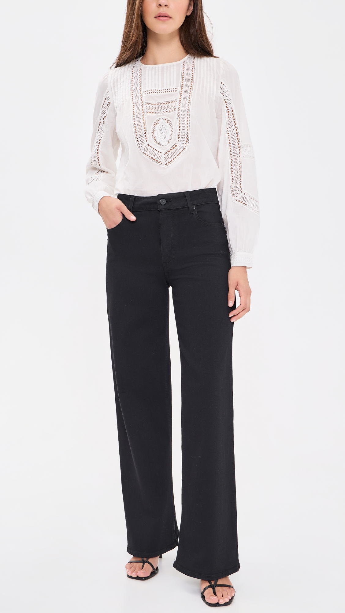 PAIGE PAIGE Vanessa Wide Leg Jeans